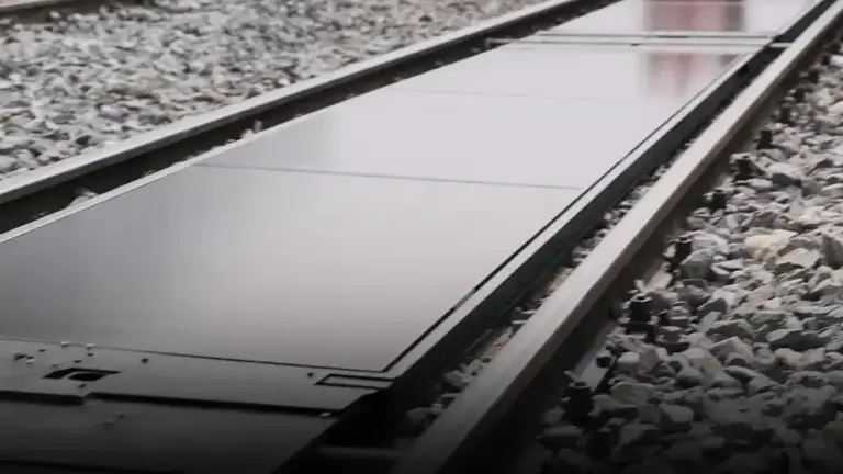 Trains in Switzerland are now running over solar panels in a first-of ...