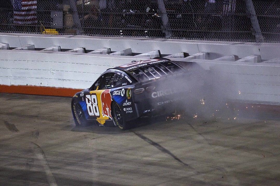 NASCAR fans 'hit by flying debris' in scary Nashville incident