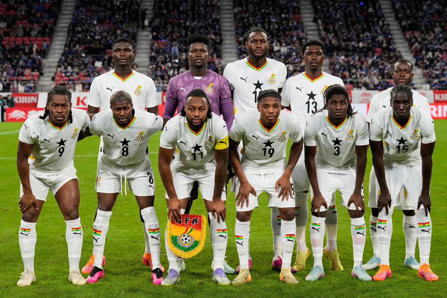 Ghana an der Fussball-WM 2026: Kader, Spielplan und Resultate