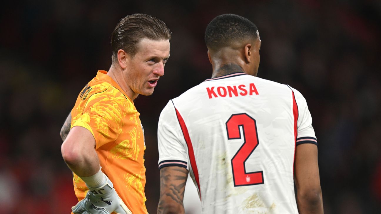 England World Cup squad numbers: List from No. 1 to No. 26 revealed