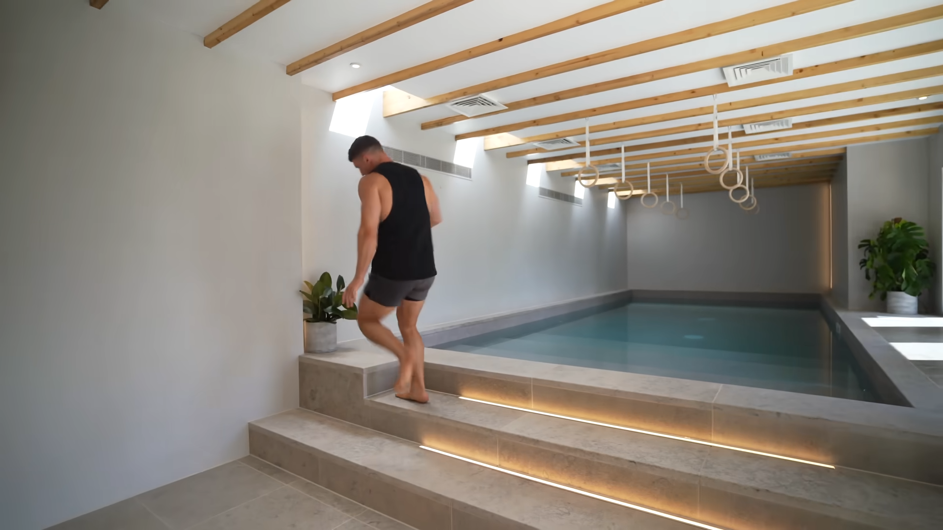 This is how we created the inside pool of our dreams