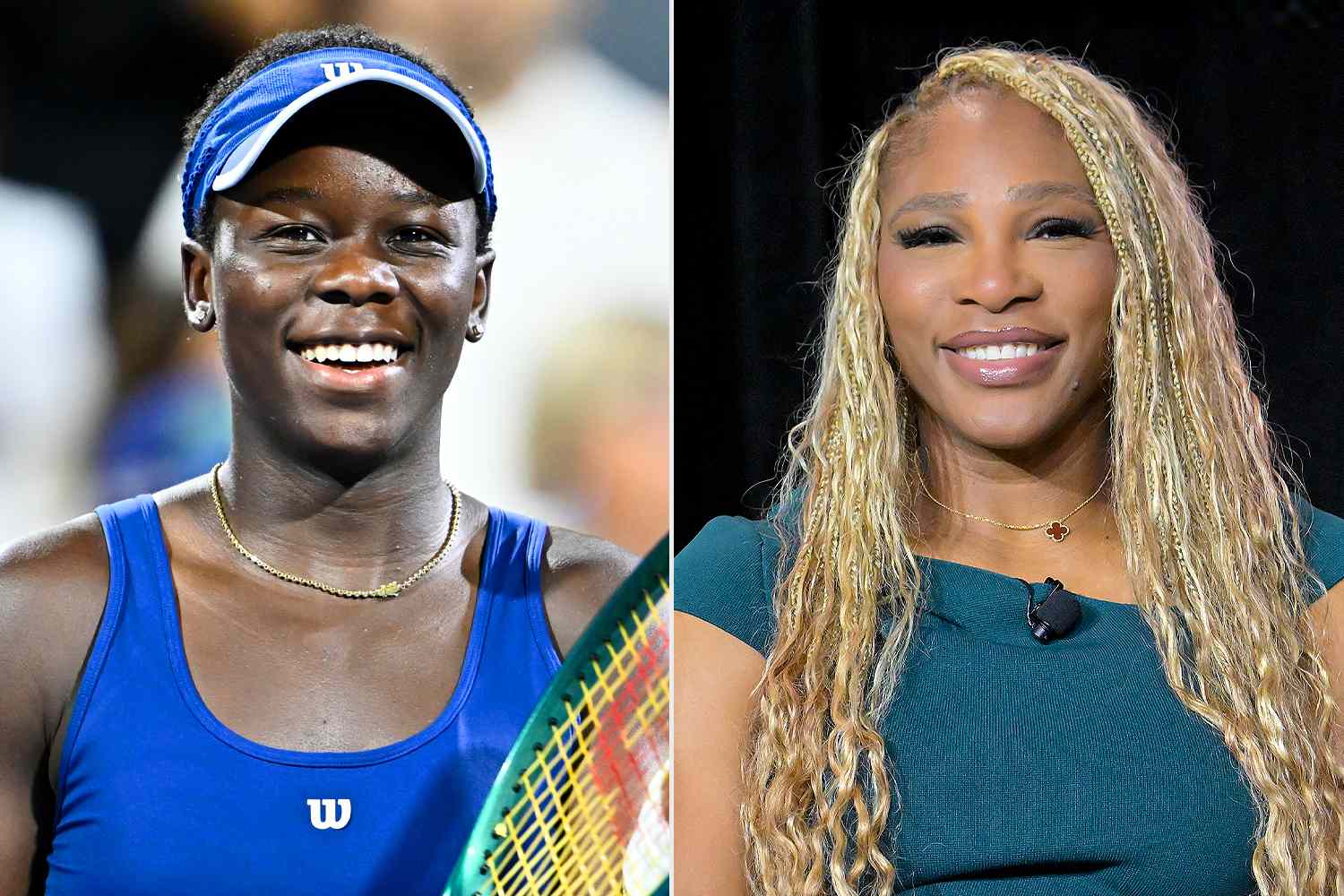 Serena Williams’ 19-year-old doubles partner Victoria Mboko says the ...