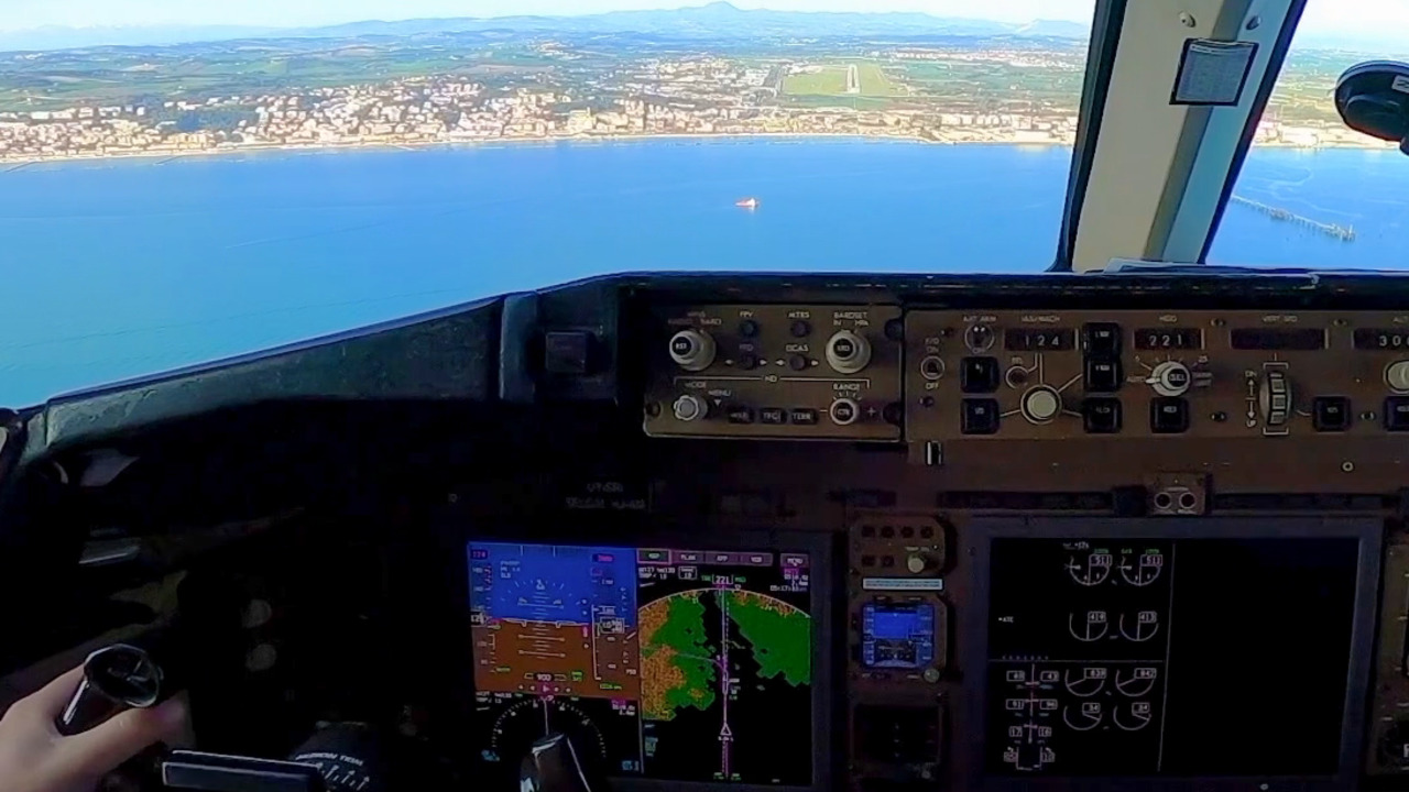 Boeing 767 featured in Ancona by Just Planes