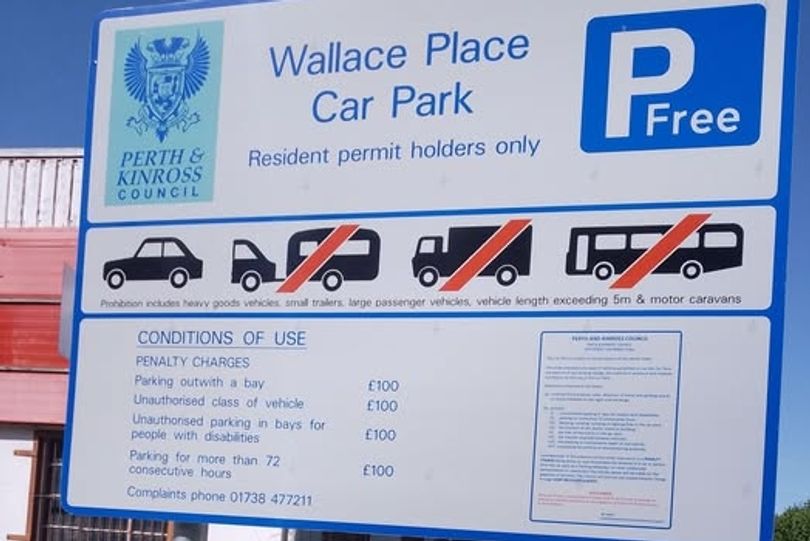 Confusion over parking permits signs popping up in Perth car parks