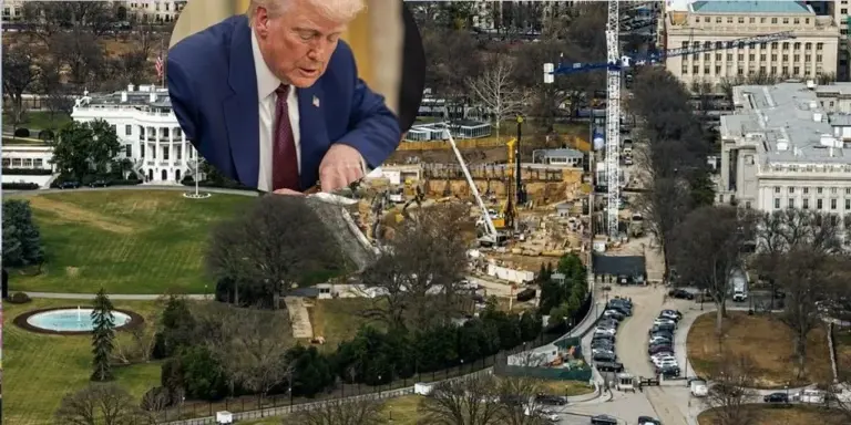 Donald Trumps planer på en balsal i Vita huset sätter ...