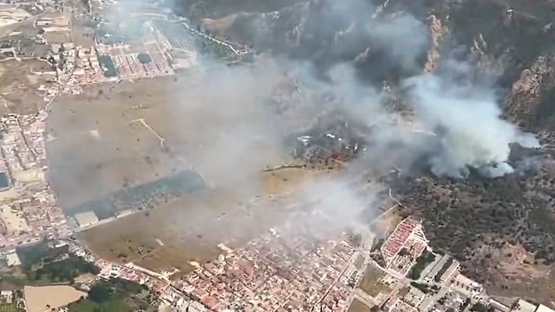Murcia deploys Military Emergencies Unit to Espuña fire and calls for ...