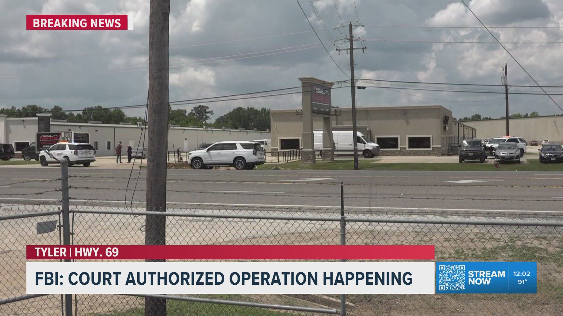 FBI conducts court-authorized operation north of Tyler, details limited