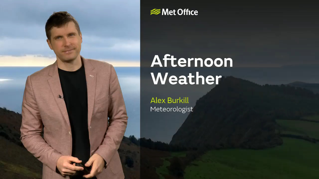 Met Office Monday afternoon weather forecast 09/03/2026
