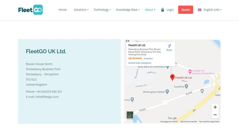 FleetGO fleet management platform review