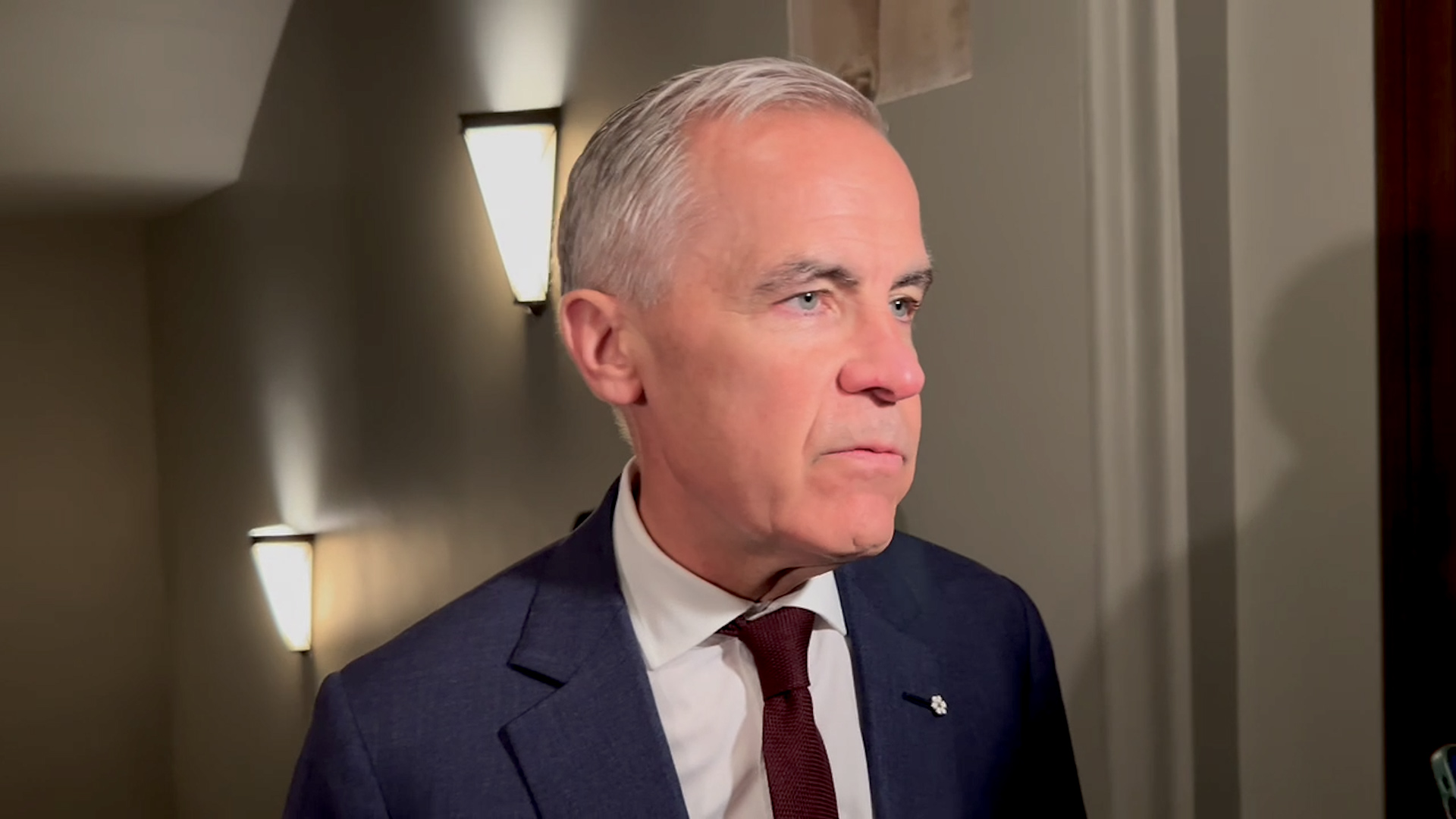 Carney says plan 'settling in' as economy declines