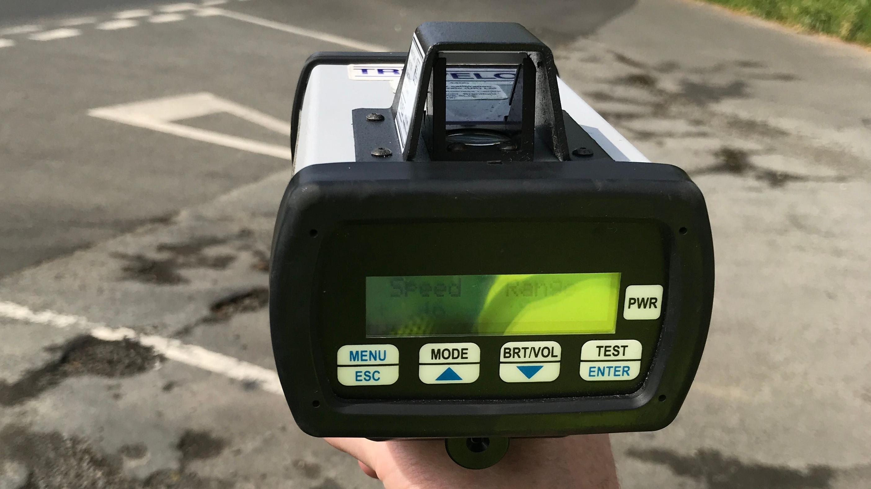 Volunteers combat speeding hotspot in village