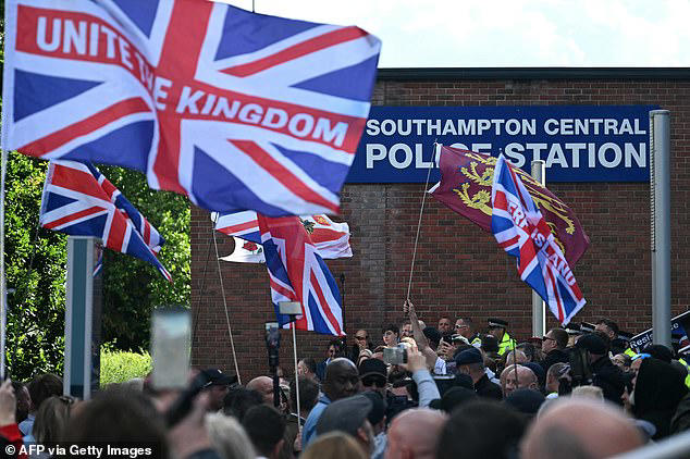 Protesters gather outside police station over Henry Nowak footage after ...