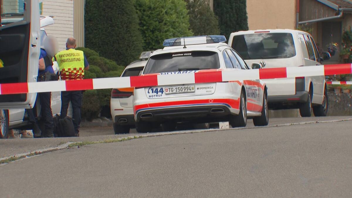 Tatwaffe sichergestellt: Schweizer (65) tötet Person in Sulgen TG mit ...