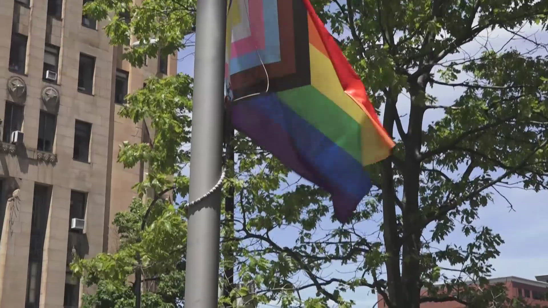 Buffalo kicks off Pride Month with flag raising ceremony
