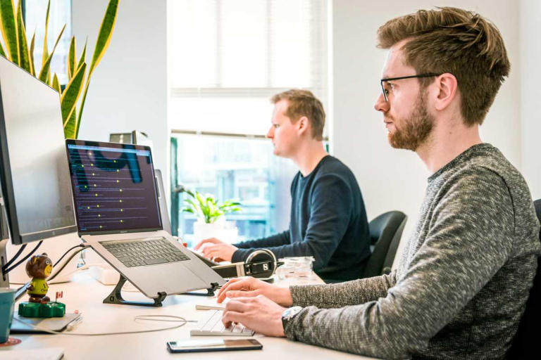 I work on a PC all day. These 8 habits help keep me healthy and sane