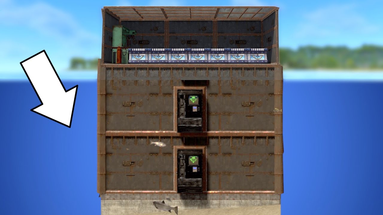 I found an underwater vault below this fake loot room