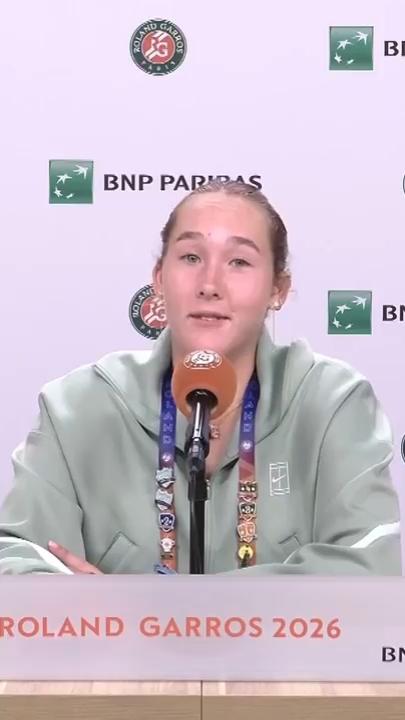 Vertical tennis French Open 10 presser reaction