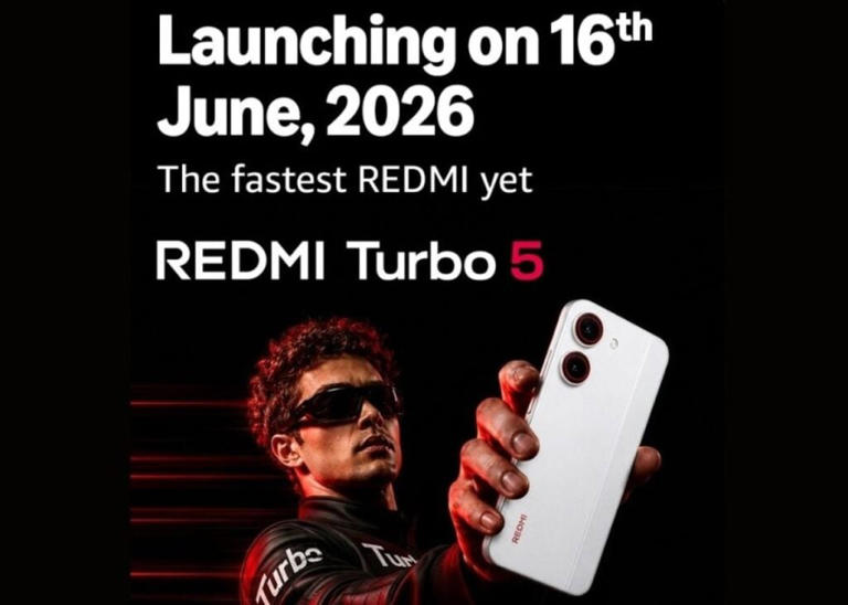 Here’s when the Redmi Turbo 5 will launch in India