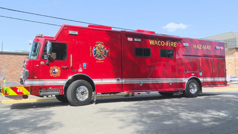 Waco Fire debuts new hazmat truck
