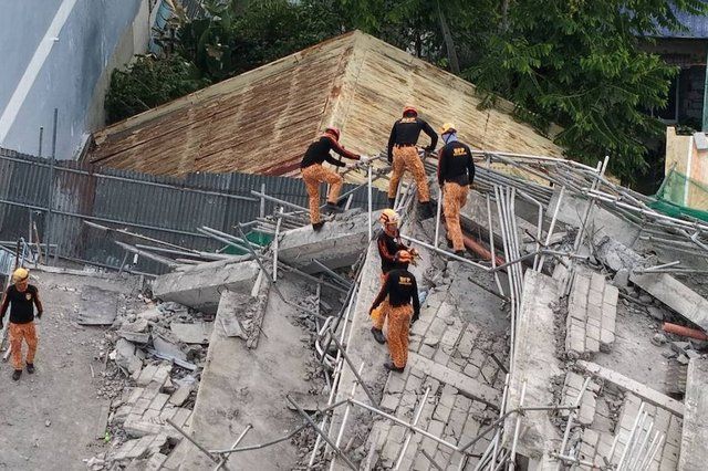 Baby found in rubble as Angeles City building collapse death toll rises ...