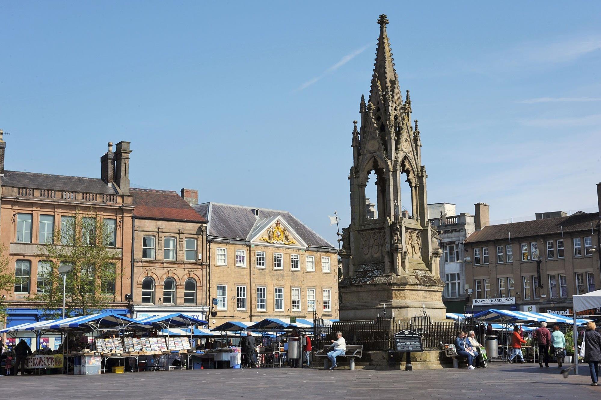 Exciting £2m plan to turn Mansfield's Market Place into events space ...