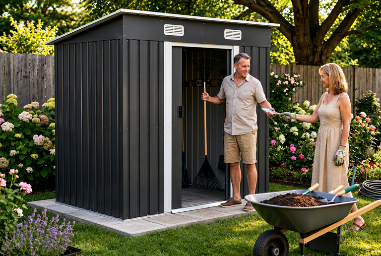 Wowcher drops metal garden shed to £110 in huge 66% off deal (aff)