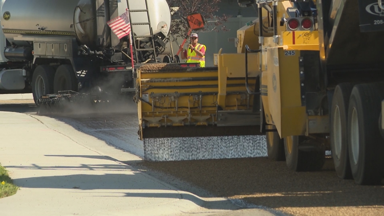 A sure sign of summer, Nampa starts annual chip sealing process
