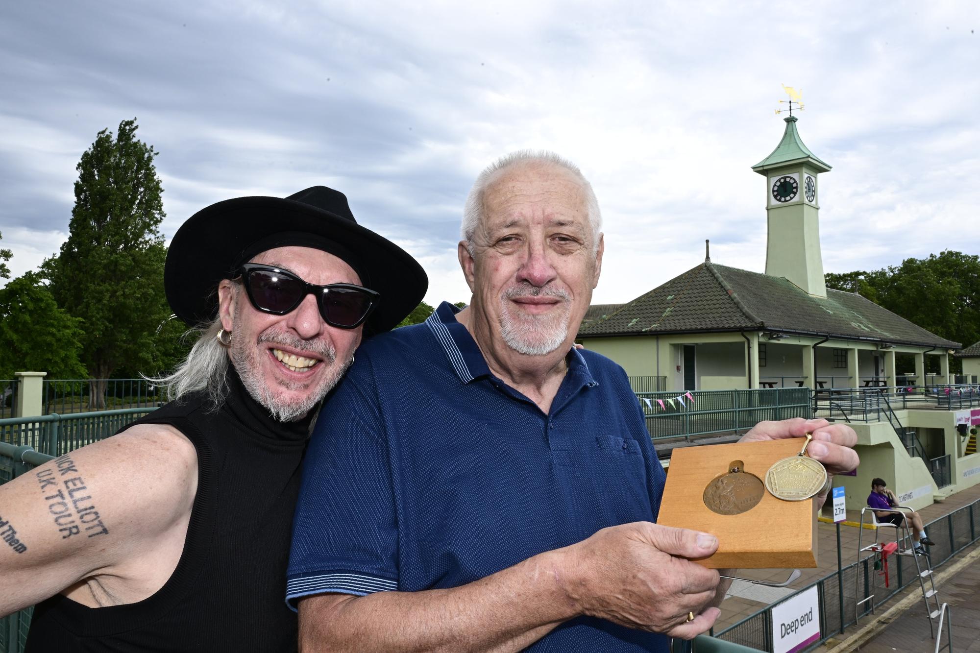 Peterborough-born Olympic hero takes part in Lido’s 90th anniversary ...