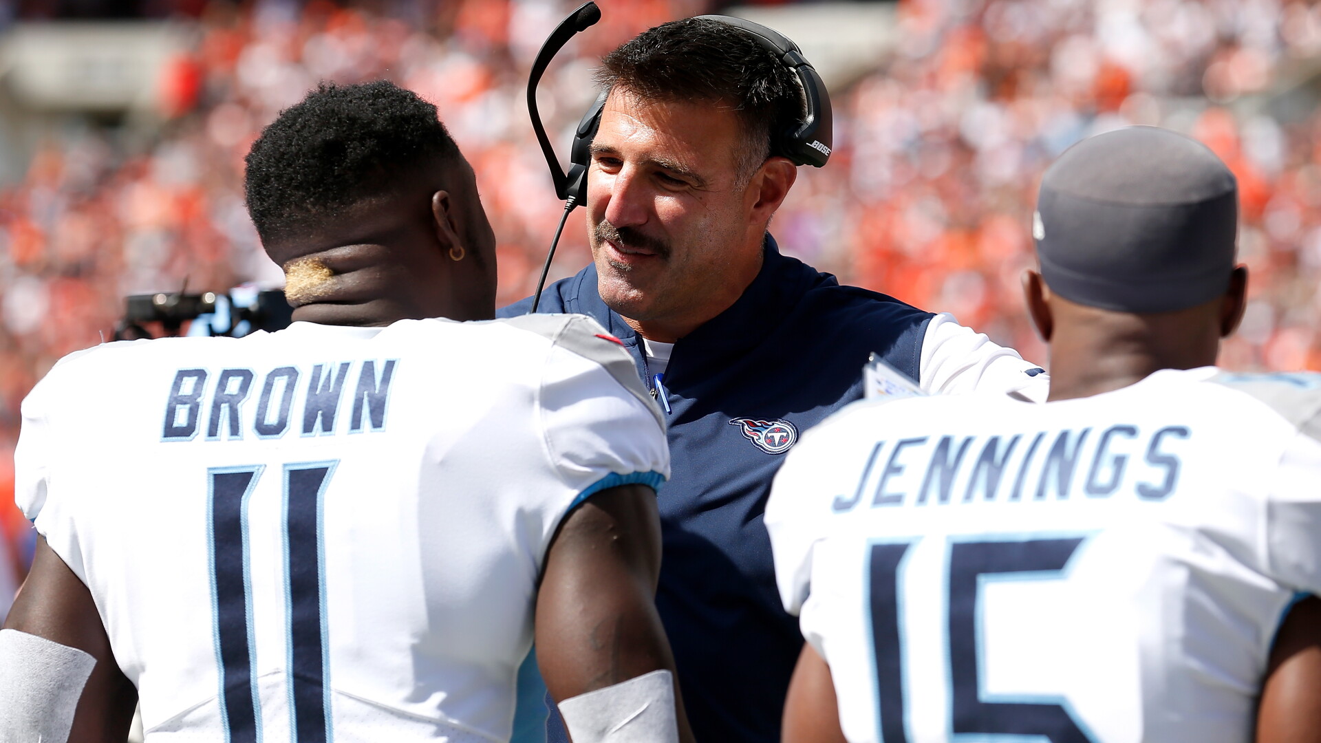 AJ Brown: Mike Vrabel being tough on me pushed me to become the player I am
