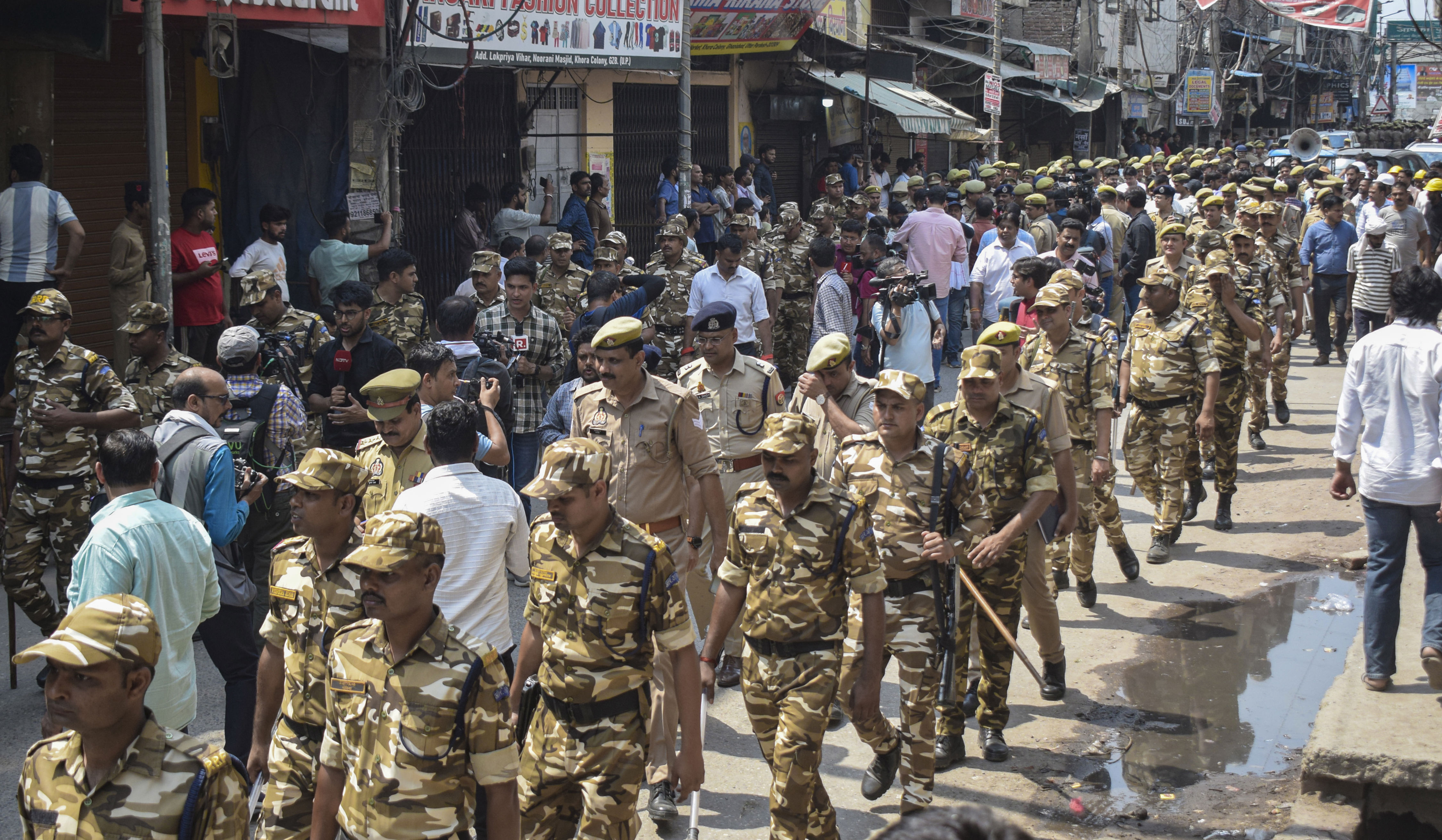 Tense calm in Ghaziabad's Khoda as authorities seal madrassas after ...