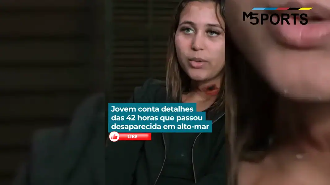 Jovem conta detalhes das 42 horas que passou desaparecida em alto-mar