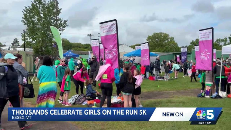 Thousands celebrate Girls on the Run 5K in Essex Junction