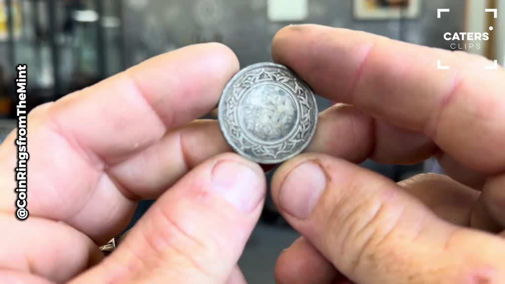 Jeweler transforms old coin into stunning handmade ring
