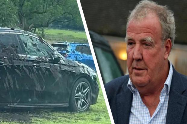 Jeremy Clarkson 'amused' after Lake District farmer covers cars in slurry