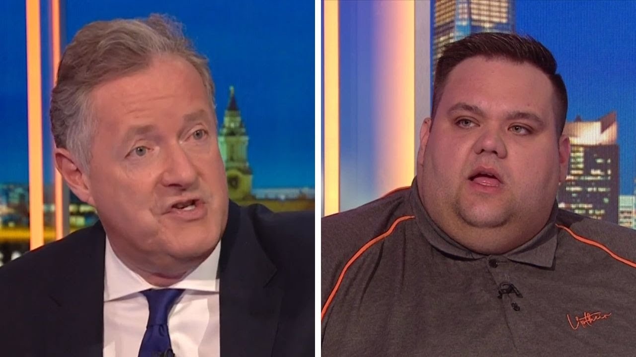 TikTok fat influencer gets called out live by Piers Morgan
