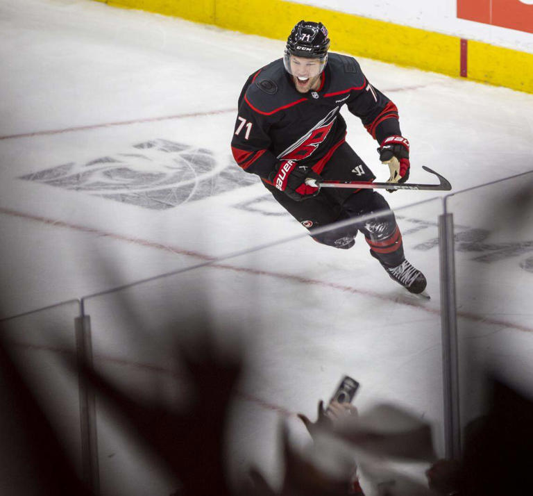 How a 'blast from the past' is driving the Hurricanes' most successful line