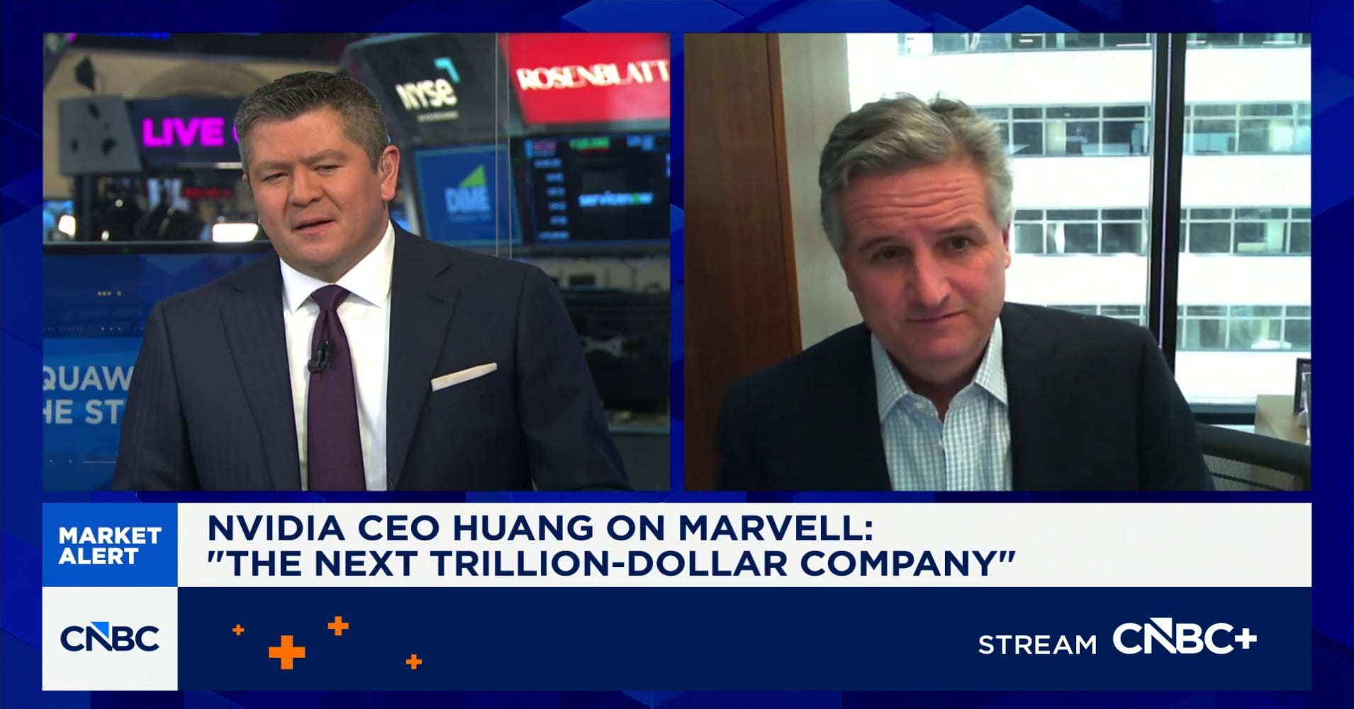 Jensen Huang's trillion-dollar comment on Marvell is 'a little more ...