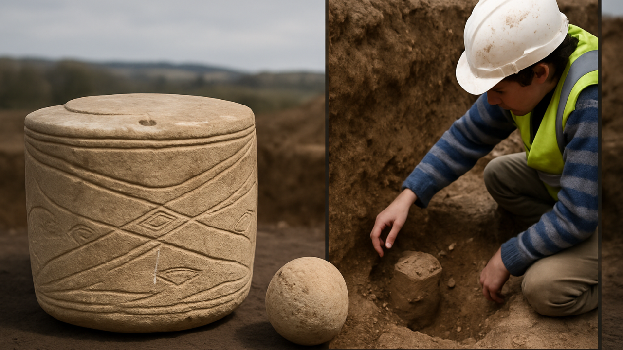 The enigma of Britain's 5,000-year-old chalk drums