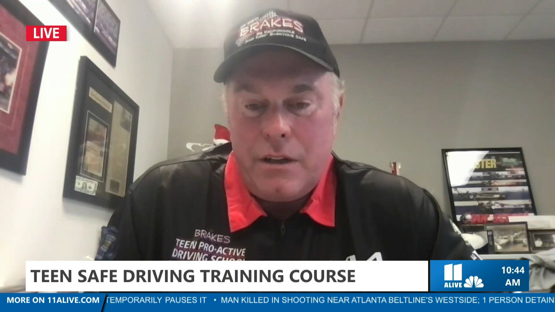 Doug Herbert promotes teen safe driving ahead of local class