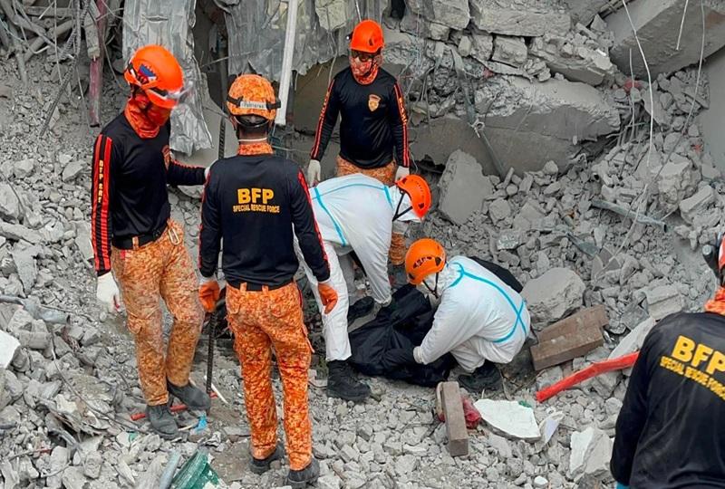 Infant victim retrieved from Angeles building collapse; death toll now ...