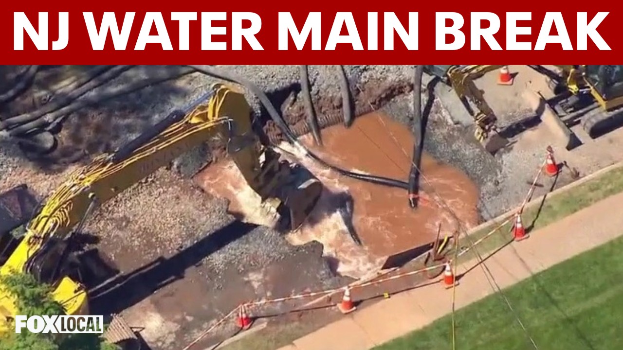 Massive Clifton water main break prompts 3 New Jersey communities to ...