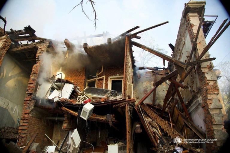 Russia strikes another residential building in Ukraine's Dnipro ...