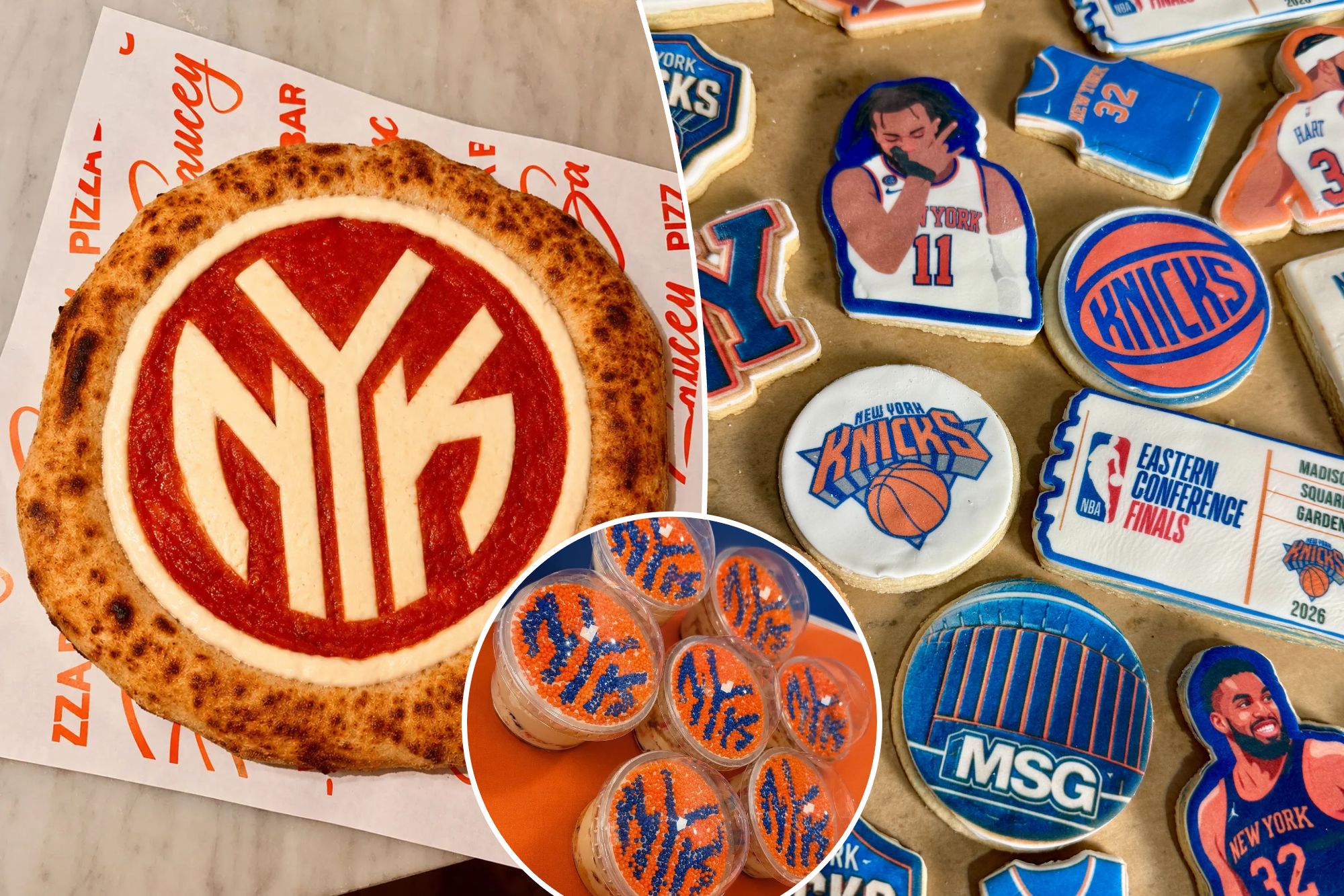 The tastiest Knicks-themed treats to enjoy while cheering on the ...