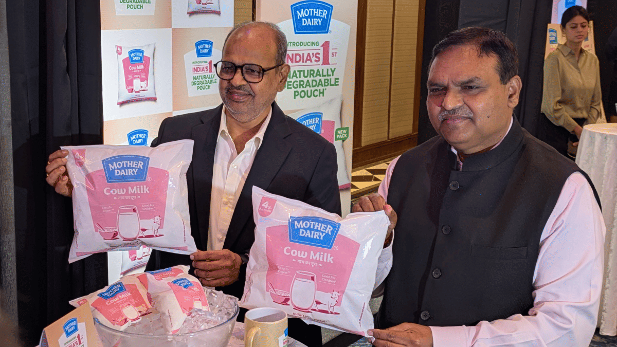 Mother Diary launches new biodegradable milk pouches. Took 4 yrs to make