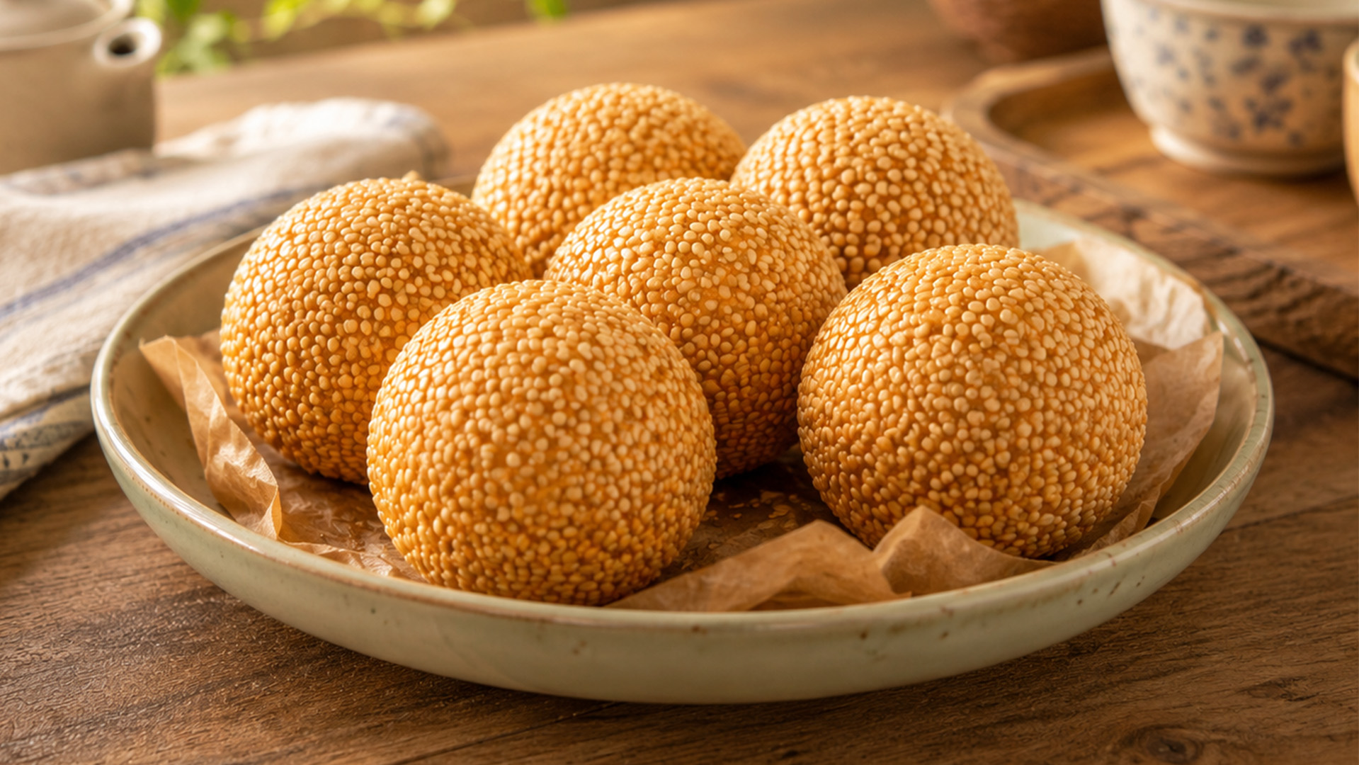 Why sesame balls remain a popular Asian dessert
