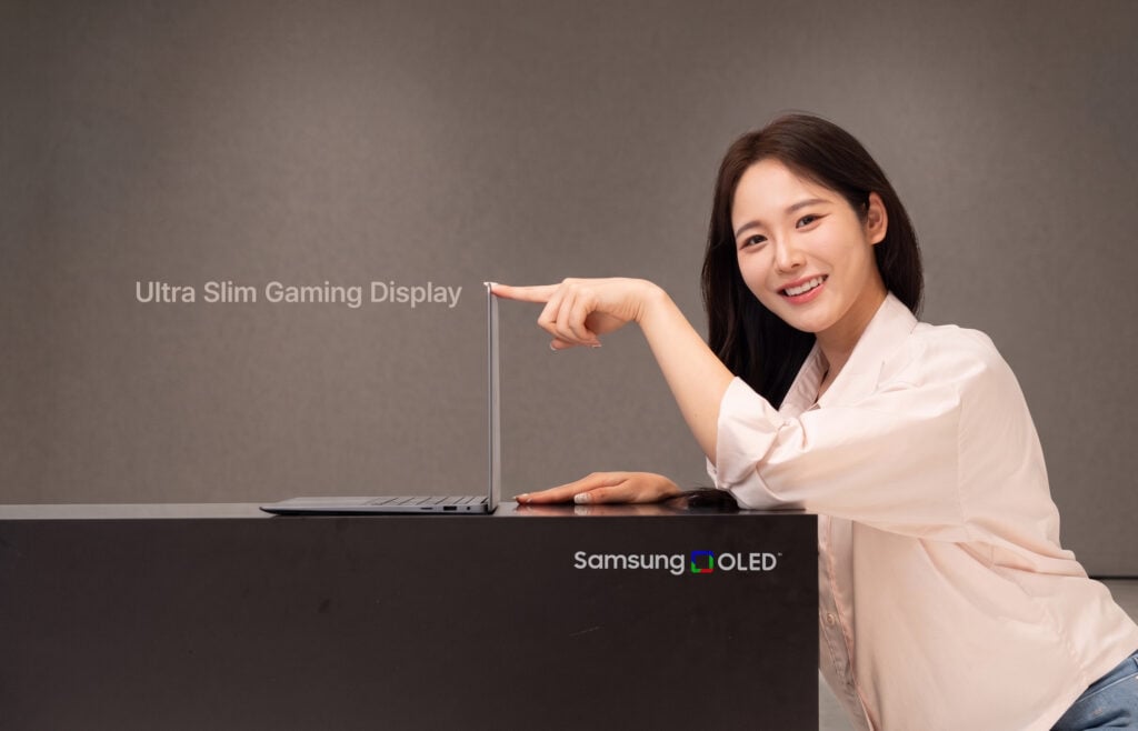 Samsung unveils industry’s first ultra slim laptop OLED panel at ...