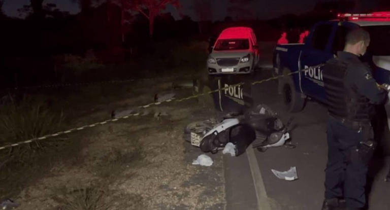 Motociclista morre após colisão com vaca na estrada do presídio em RO