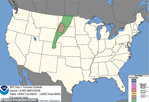 Millions in path of tornado outbreak as violent storms set to strike in ...