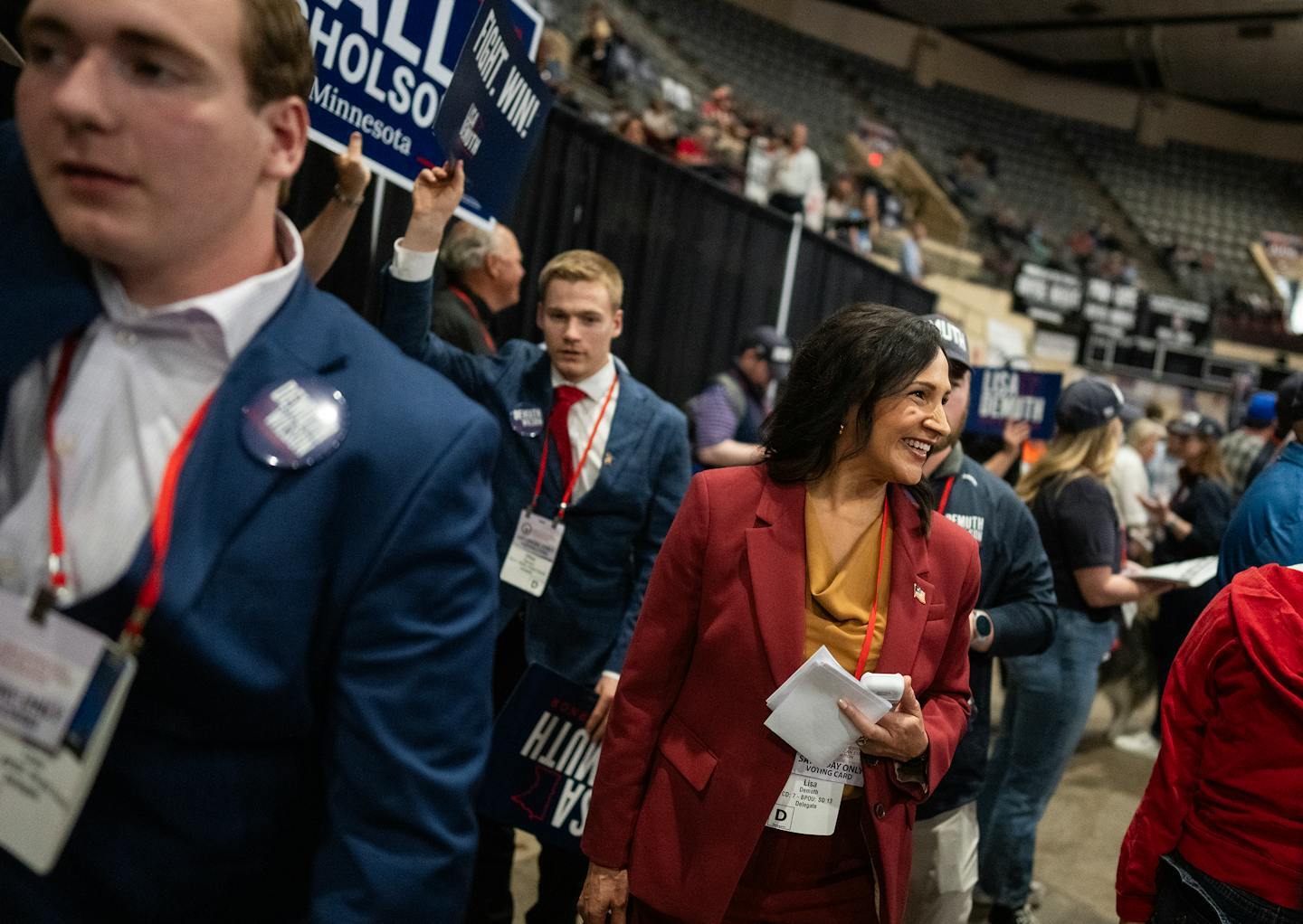 Minnesota GOP clears path for Demuth to stay in governor’s race