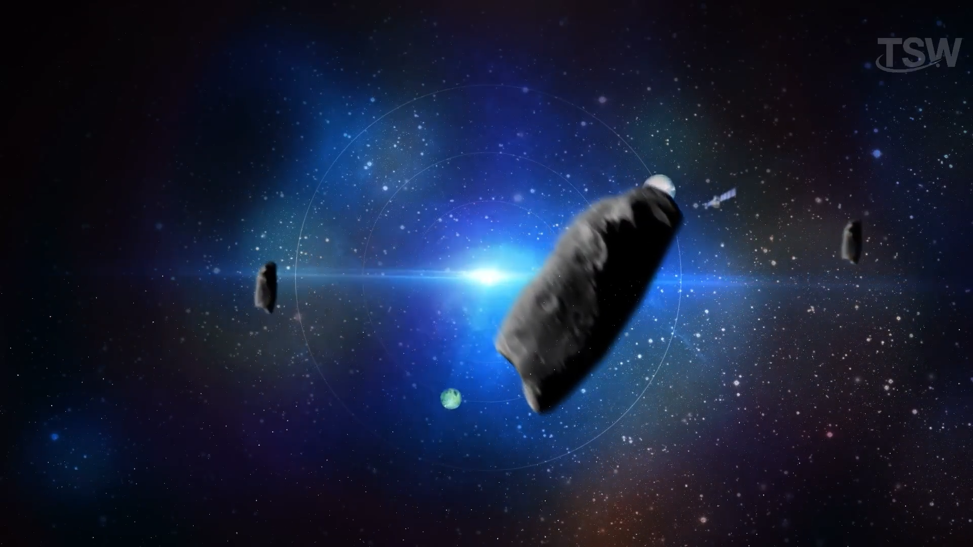 A massive interstellar comet is racing through our solar system